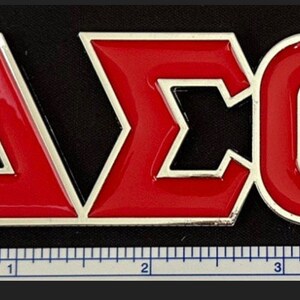 Delta Sigma Theta Car Decal - Etsy
