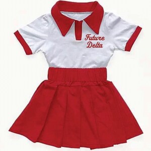 Future Delta Shirt & Pleated Skirt Set - Etsy