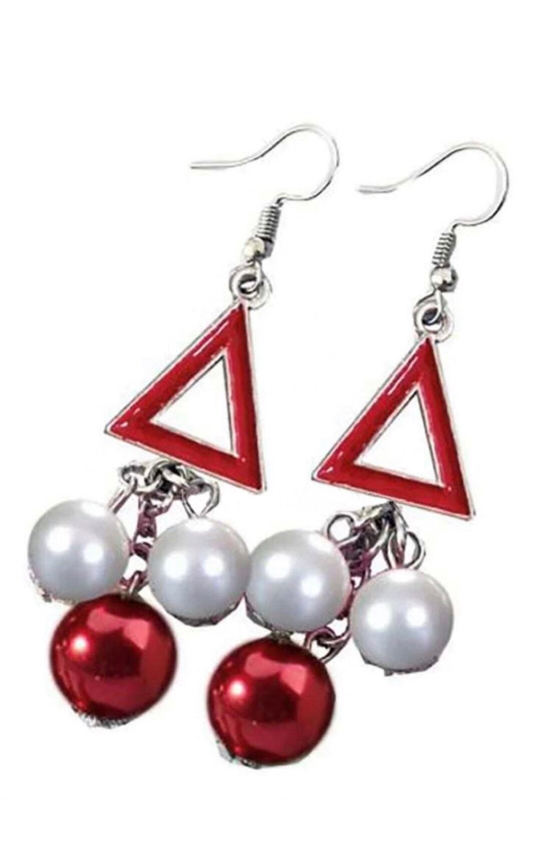 Delta Sigma Theta Earrings - Etsy