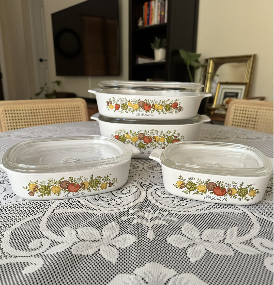 Vintage 1970s Spice of Life Corningware Set - Etsy