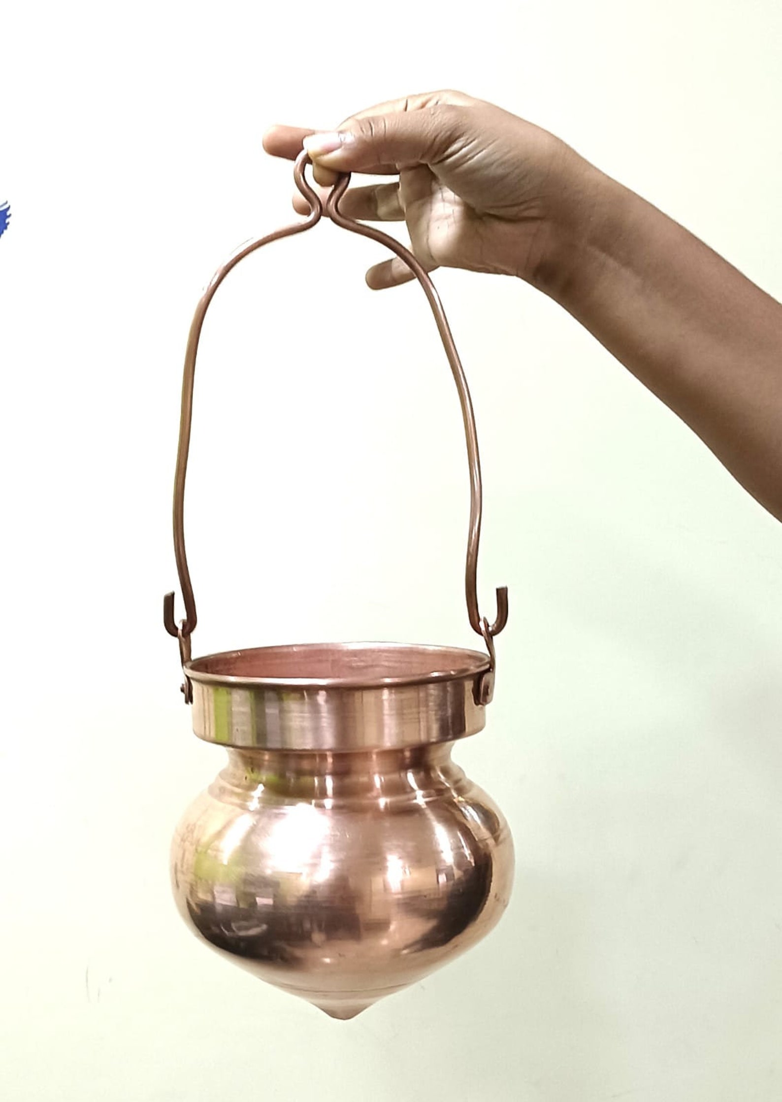 Pure Copper Shiv Jal Dhara Container, Shivling Abhishekam, Temple Home ...