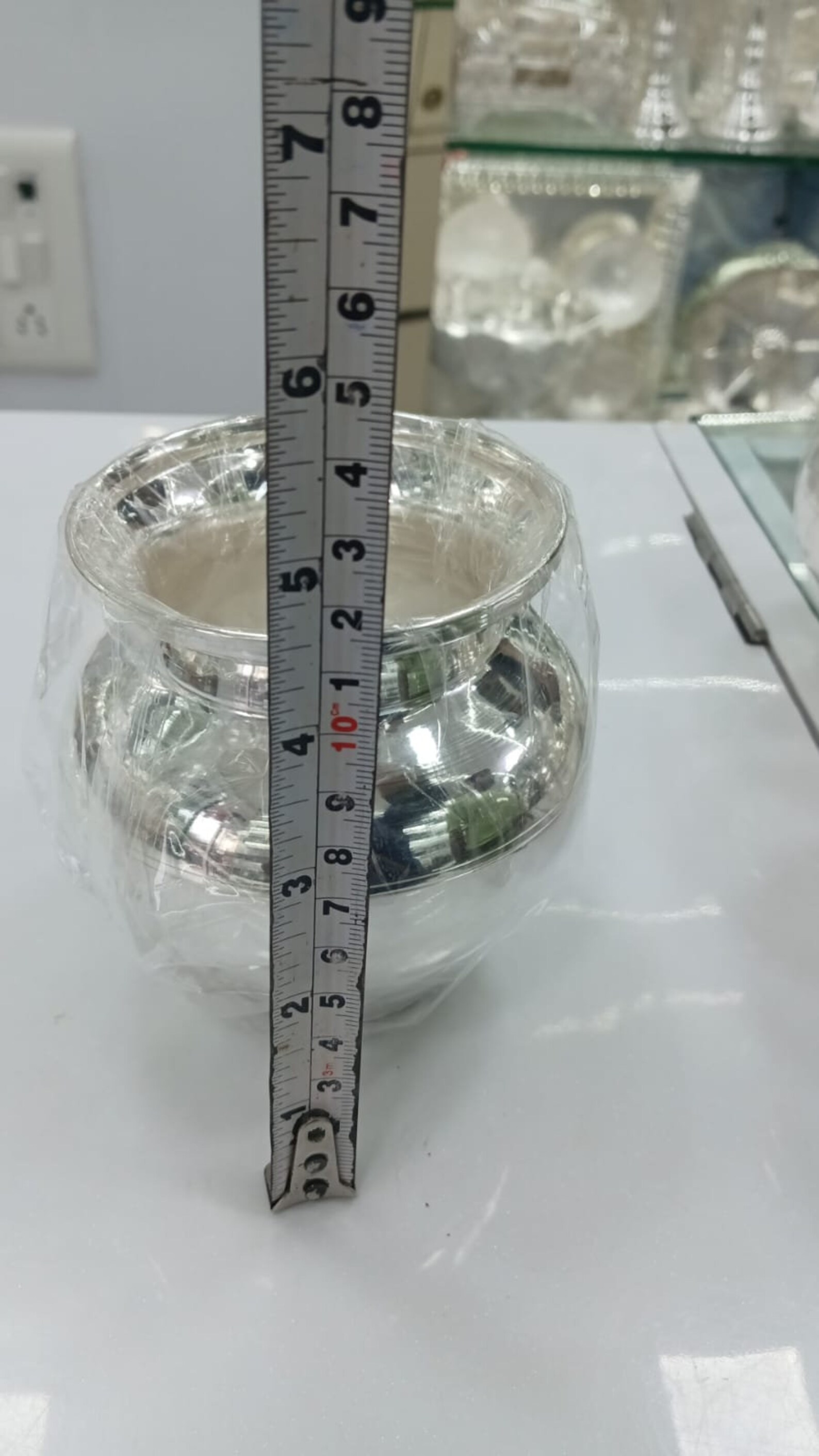 Pure Silver Kalash for Pooja Mandir – Lota in Silver Made, Silver ...