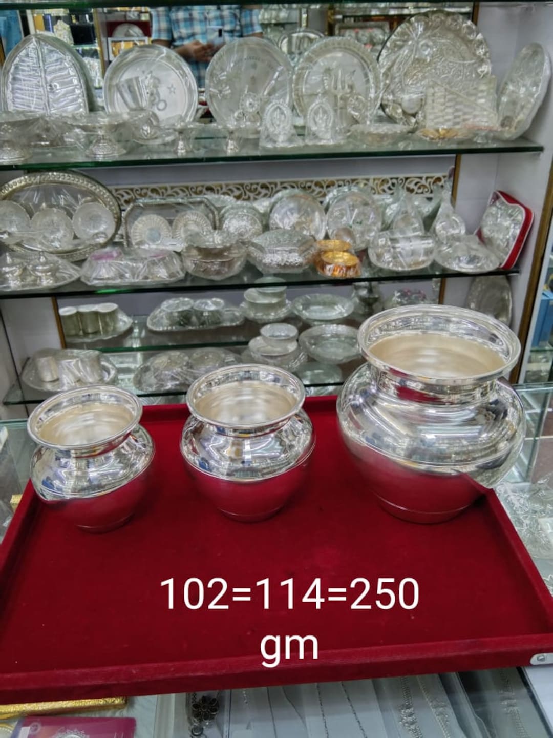 Pure Silver Kalash for Pooja Mandir – Lota, Silver Kalasam for Gift and ...