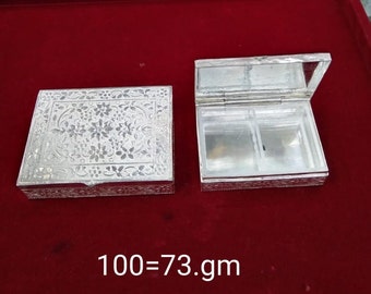 999 Pure Silver Dinner Set / Utensils Silver Thali Set - Etsy