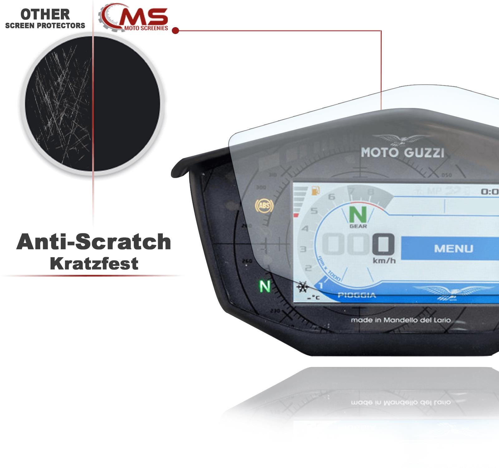Speedometer Protection Film Screen Protector Suitable for Moto Guzzi ...