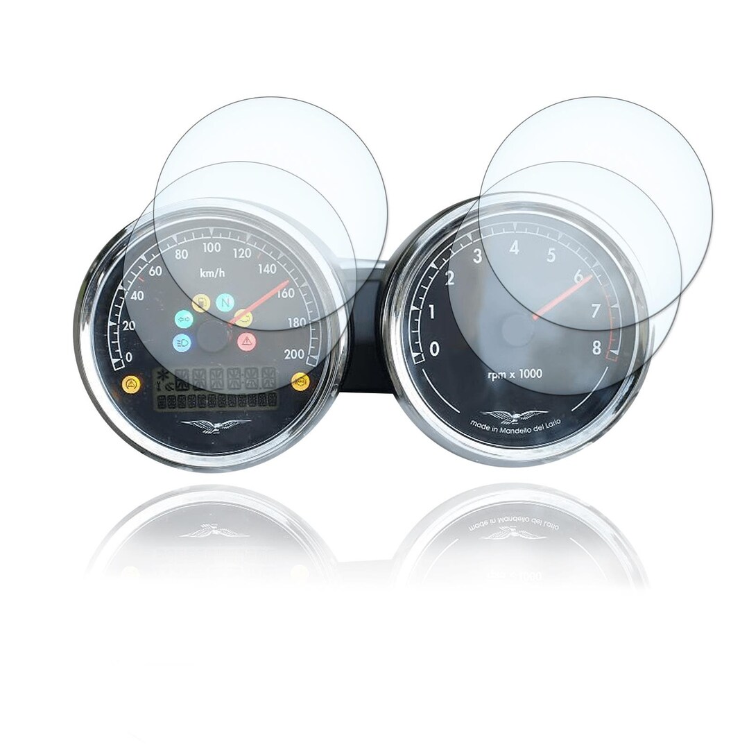 Moto Guzzi V7 Milano / Special Speedometer Protection Film Screen ...