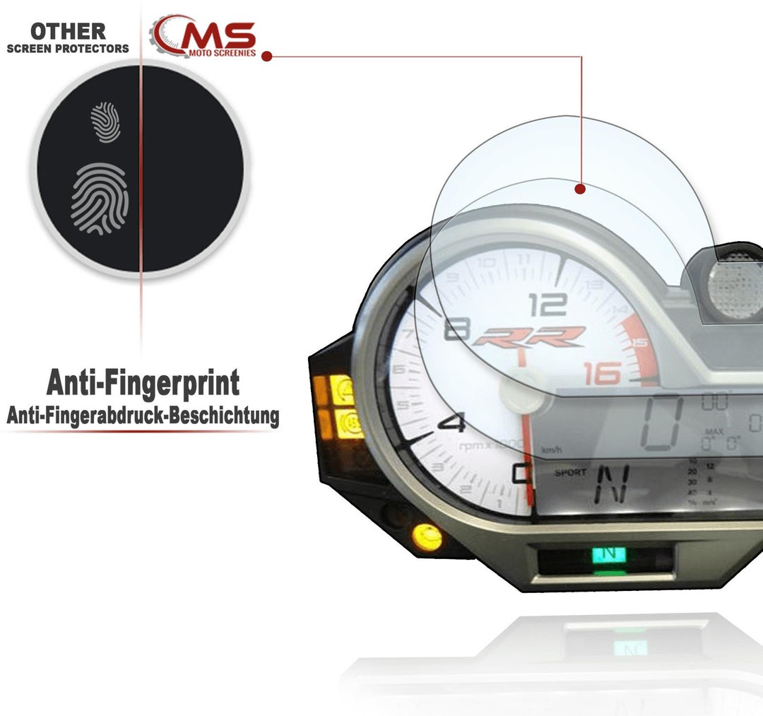 BMW S1000RR / S1000XR 2015+ Speedometer Protection Film Screen ...