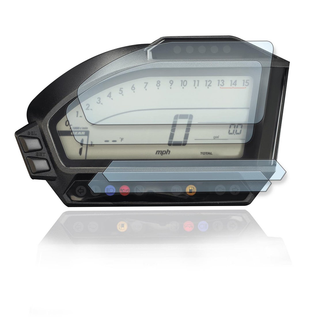Honda CBR1000RR Fireblade SC59 2012 Speedometer Protection Film Screen ...