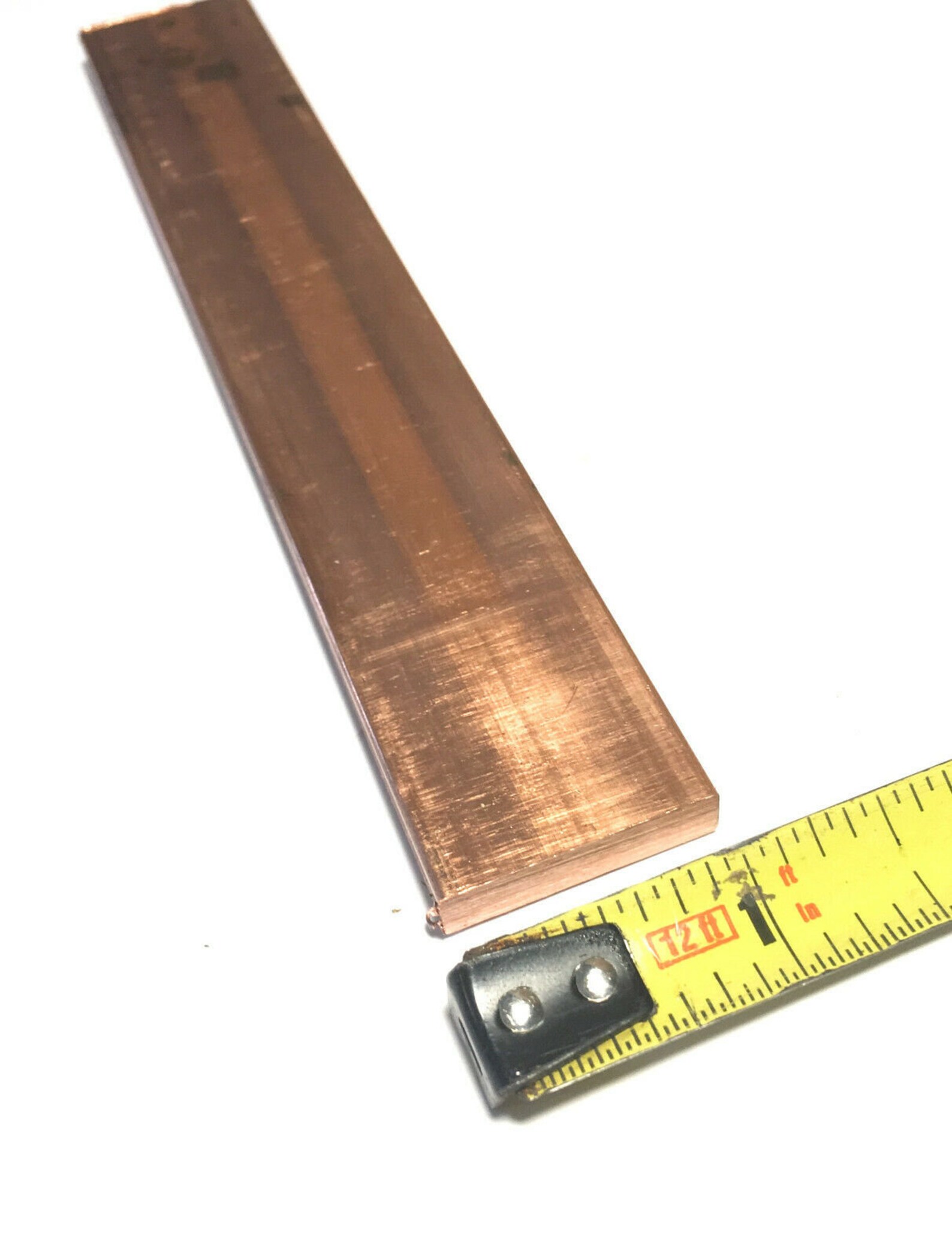 1/4 x 1 C110 COPPER FLAT BAR 6 long Solid .25 Plate | Etsy
