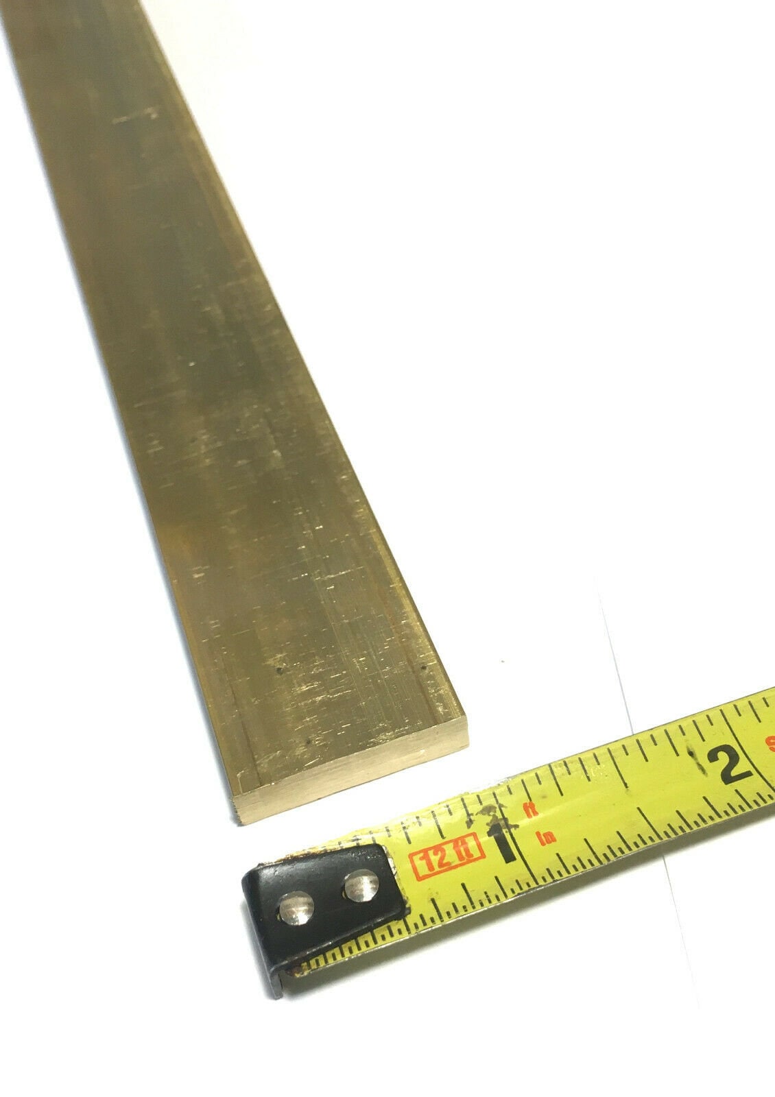1/4 x 1 C360 BRASS FLAT BAR 12 long Solid | Etsy