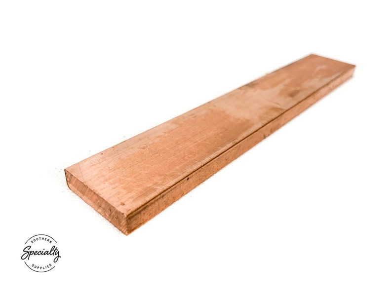 1/4 X 1 C110 COPPER FLAT BAR 6 Long Solid .25 Plate Mill Stock H04 - Etsy