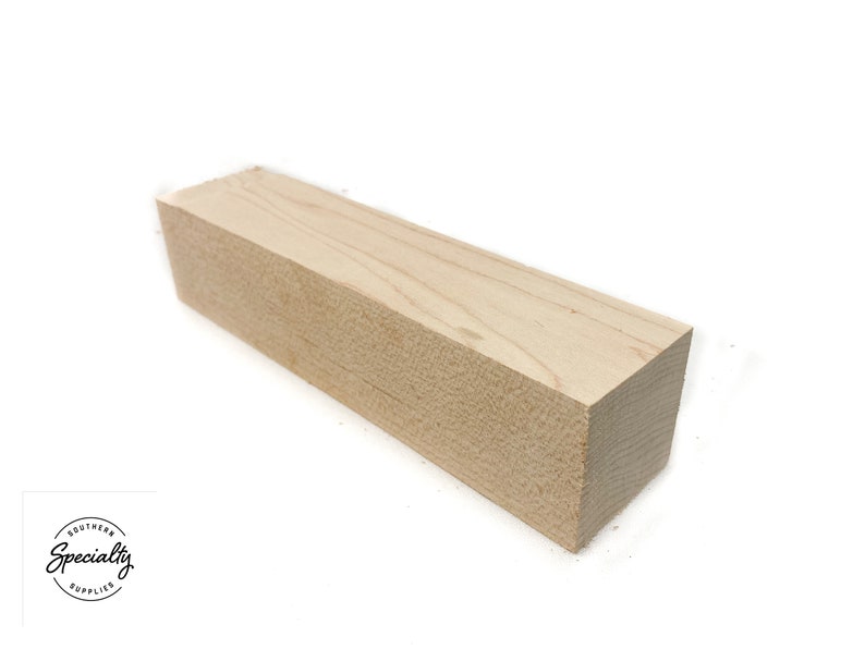 2 X 2 X 8 Hard Maple Turning Blanks 4 Pack - Etsy