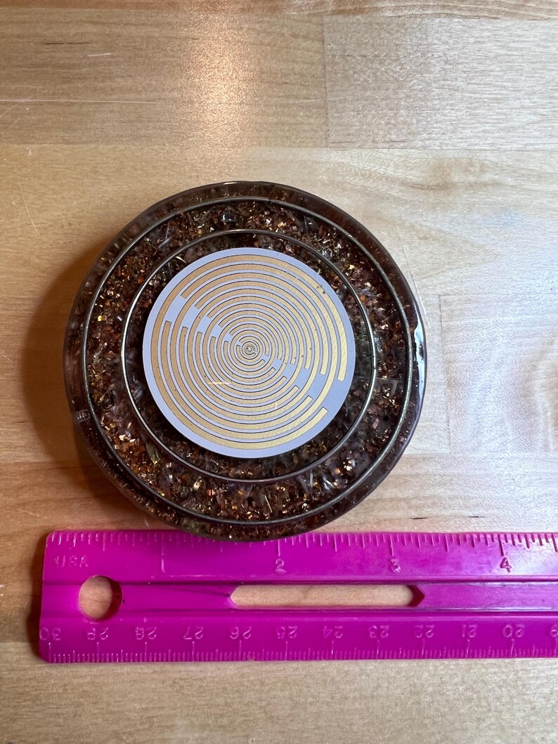 Pocket Orgonite MWO Gold Metal - Etsy