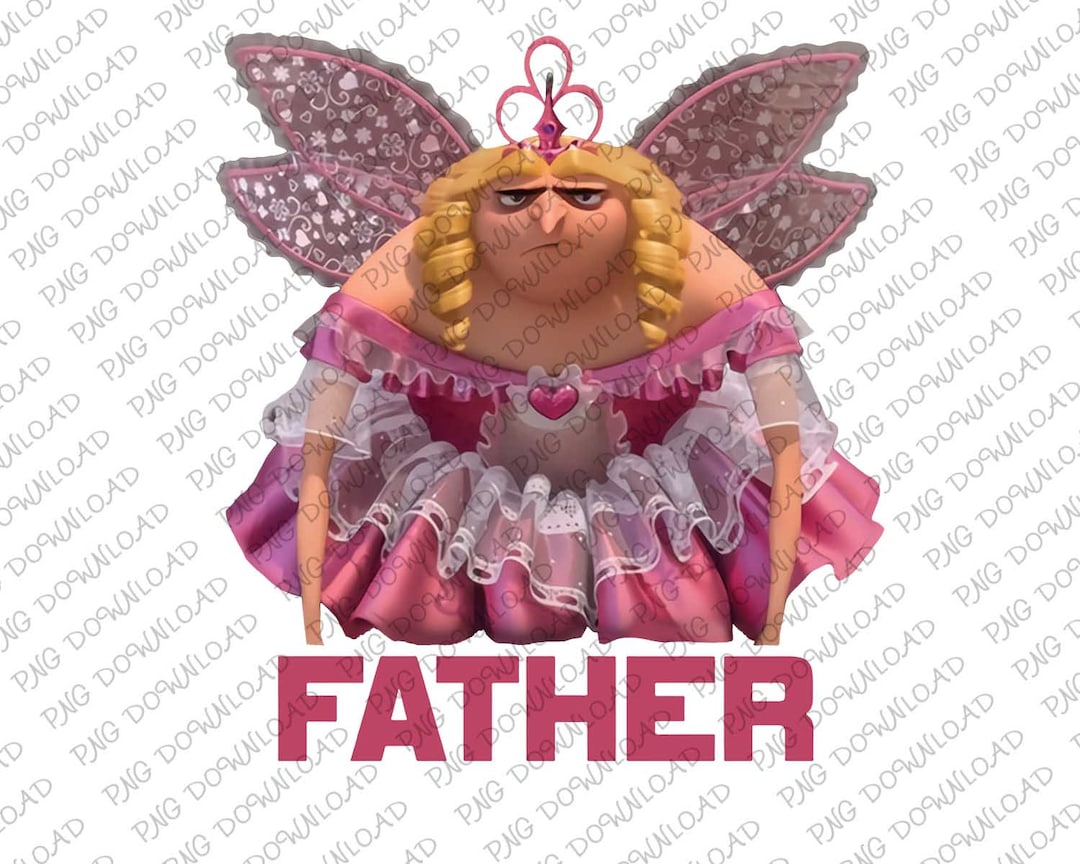 Despicable Me Father of the Year Fairy Gru Home Decor - Etsy