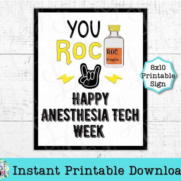 Thank You Anesthesia Techs - Etsy