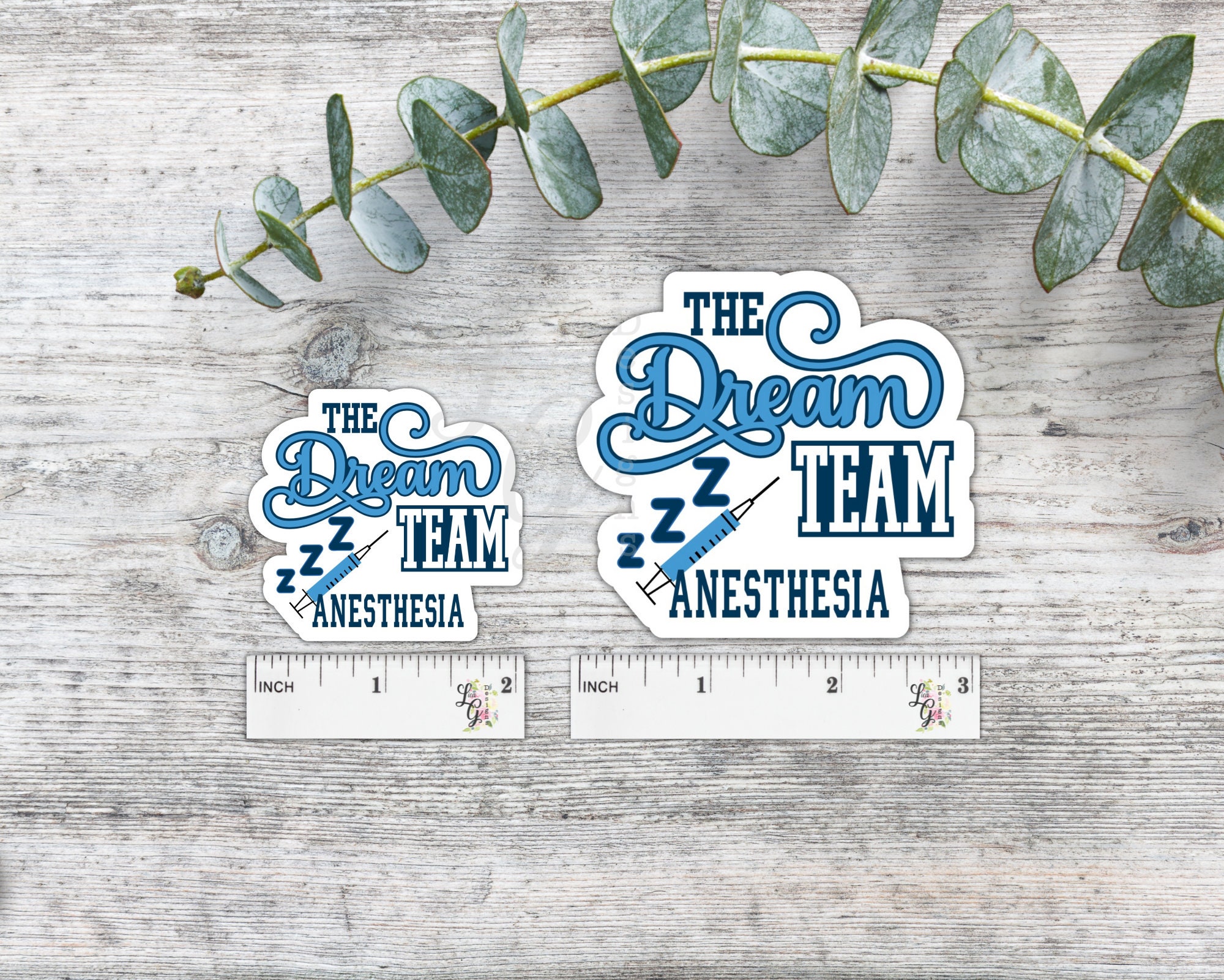 The Dream Team Sticker/anesthesia Sticker/crna Sticker/vinyl Sticker ...