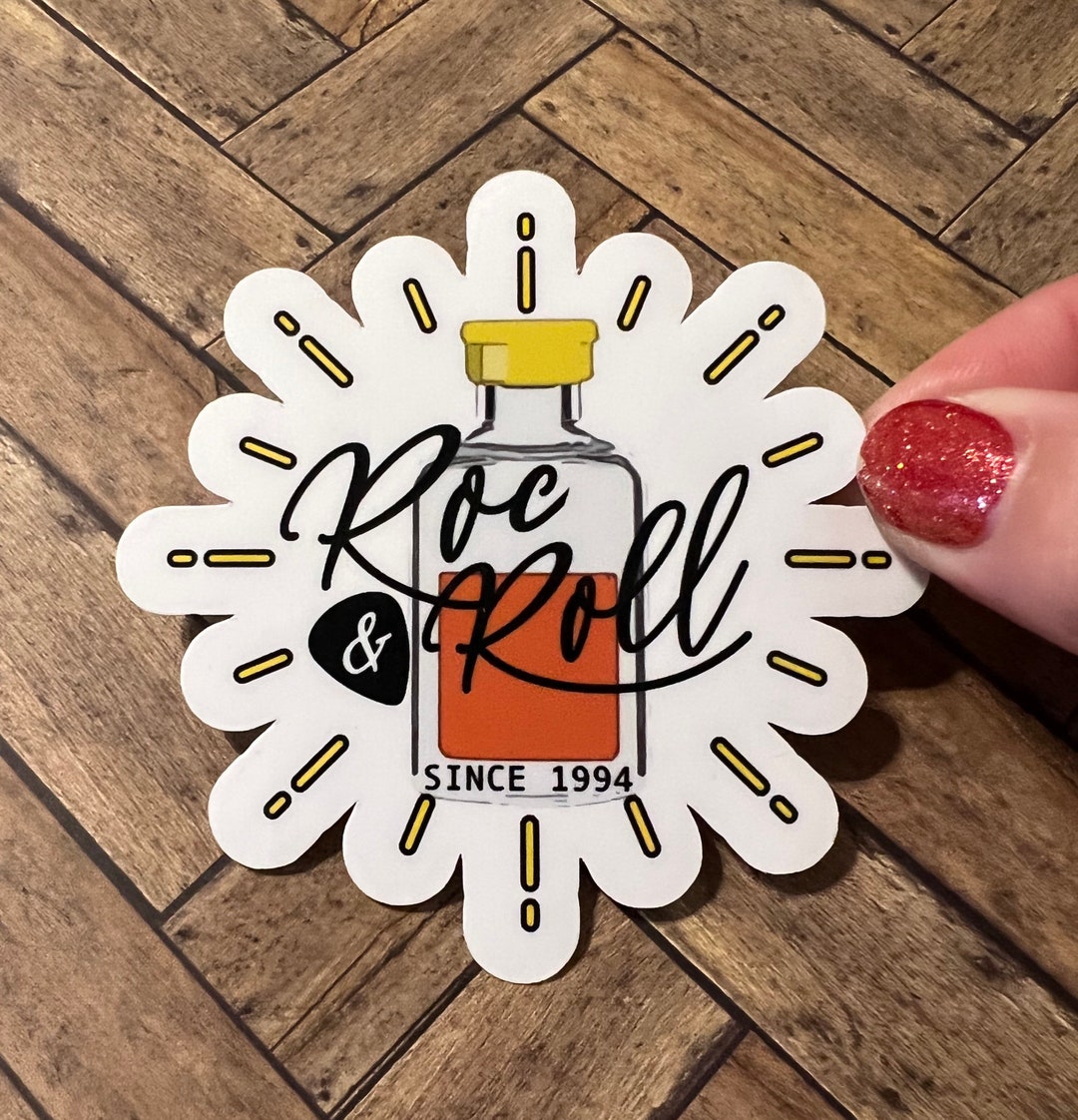 Roc and Roll Sticker/anesthesia Sticker/crna Sticker/vinyl - Etsy