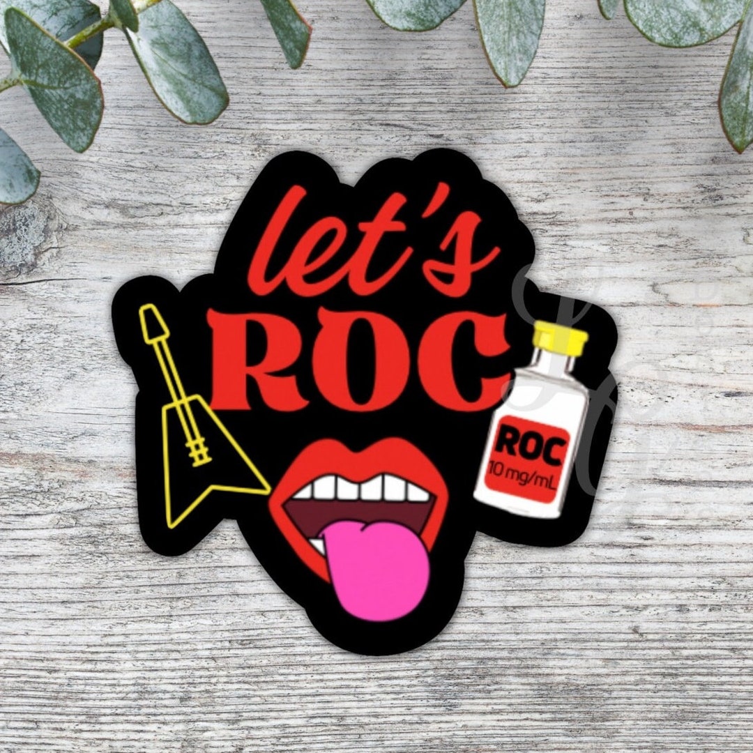 Let’s Roc Sticker Rocuronium Sticker Anesthesia Sticker CRNA Sticker ...