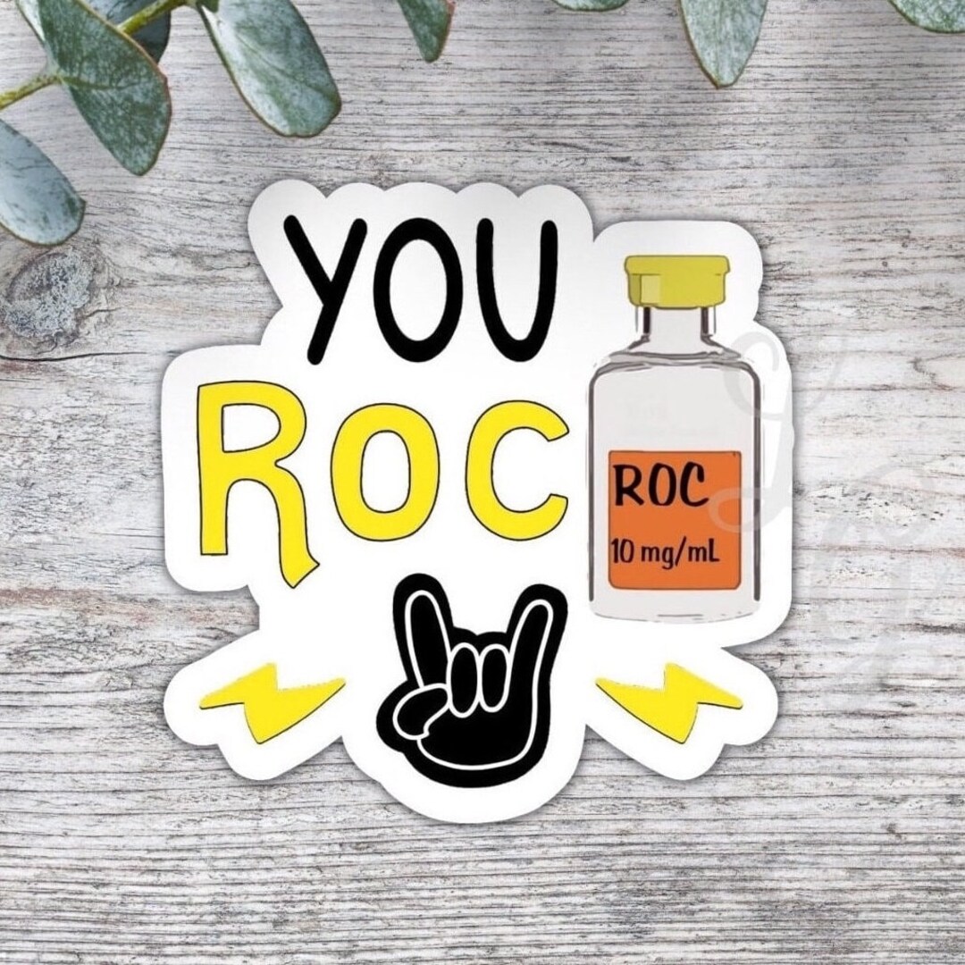 You Roc Sticker Rocuronium Sticker Anesthesia Sticker CRNA Sticker ...
