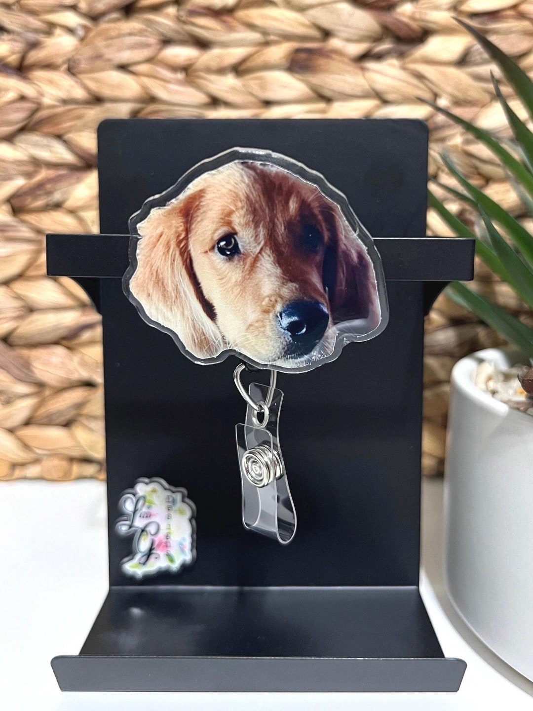 Pet Badge Reel Custom Badge Reel Custom Photo Badge Reel Custom Logo ...