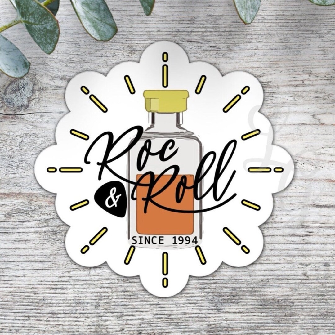 Roc and Roll Sticker/anesthesia Sticker/crna Sticker/vinyl Sticker/crna ...