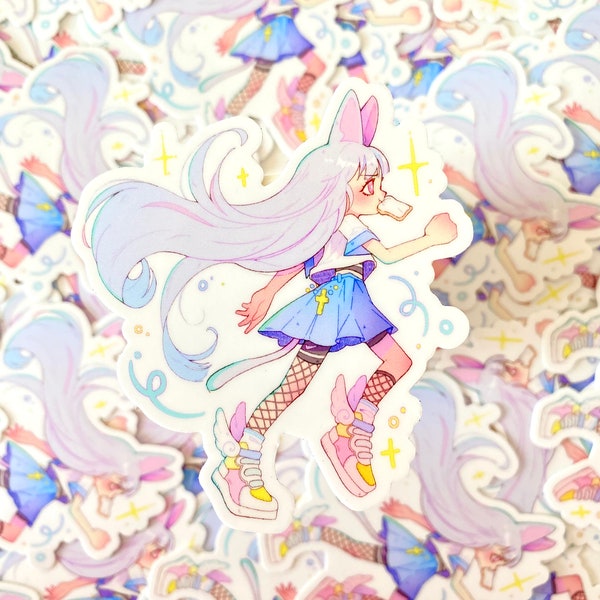 Anime Thick Stickers - Etsy