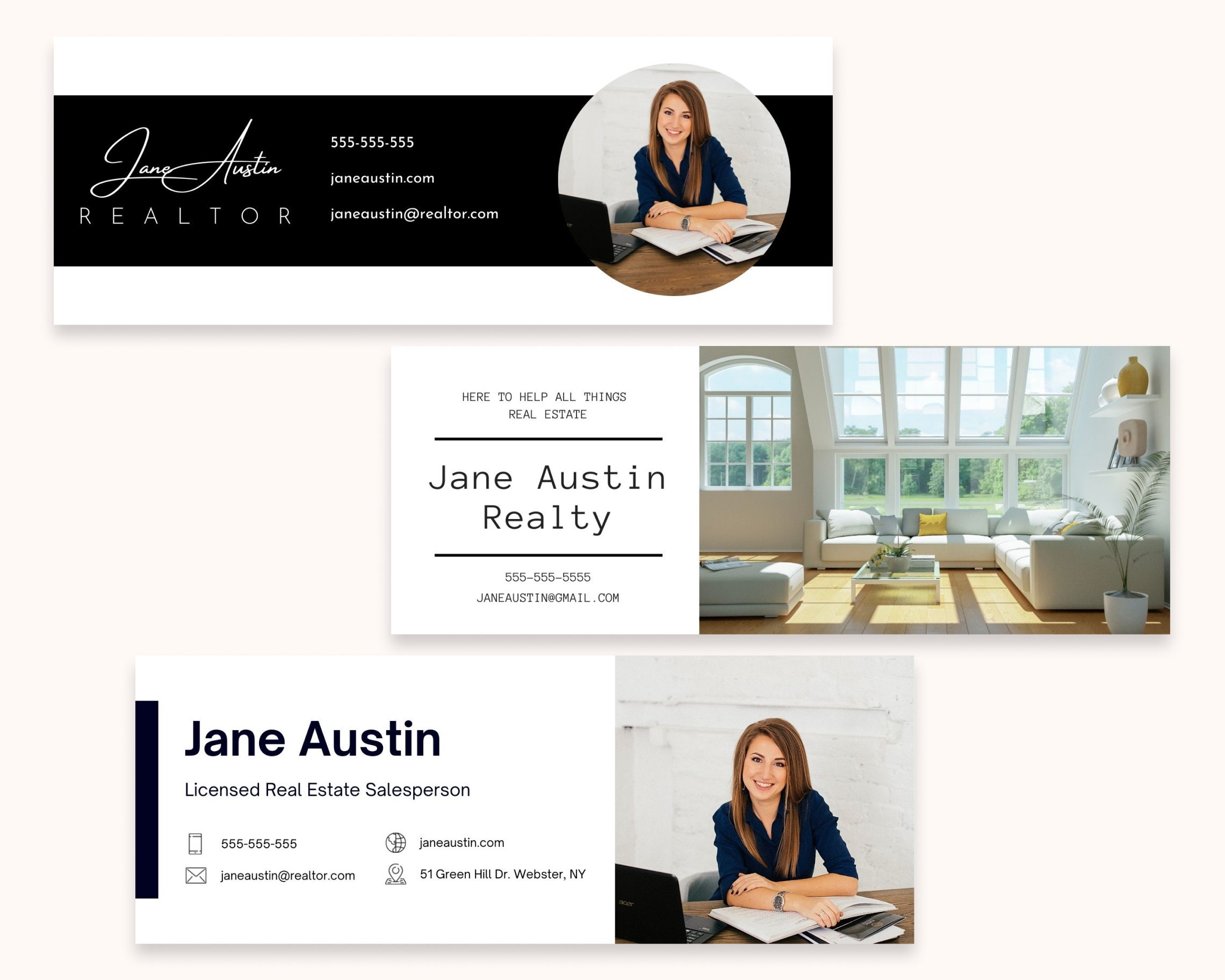 Modern Real Estate Facebook Covers Vol.2 Realtor Real - Etsy España