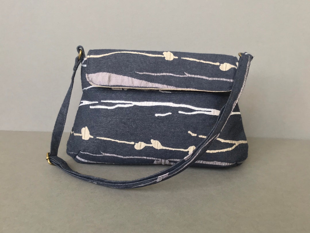 Elegant Evening Fabric Bag / Small Evening Bag / Pretty Fabric Purse ...