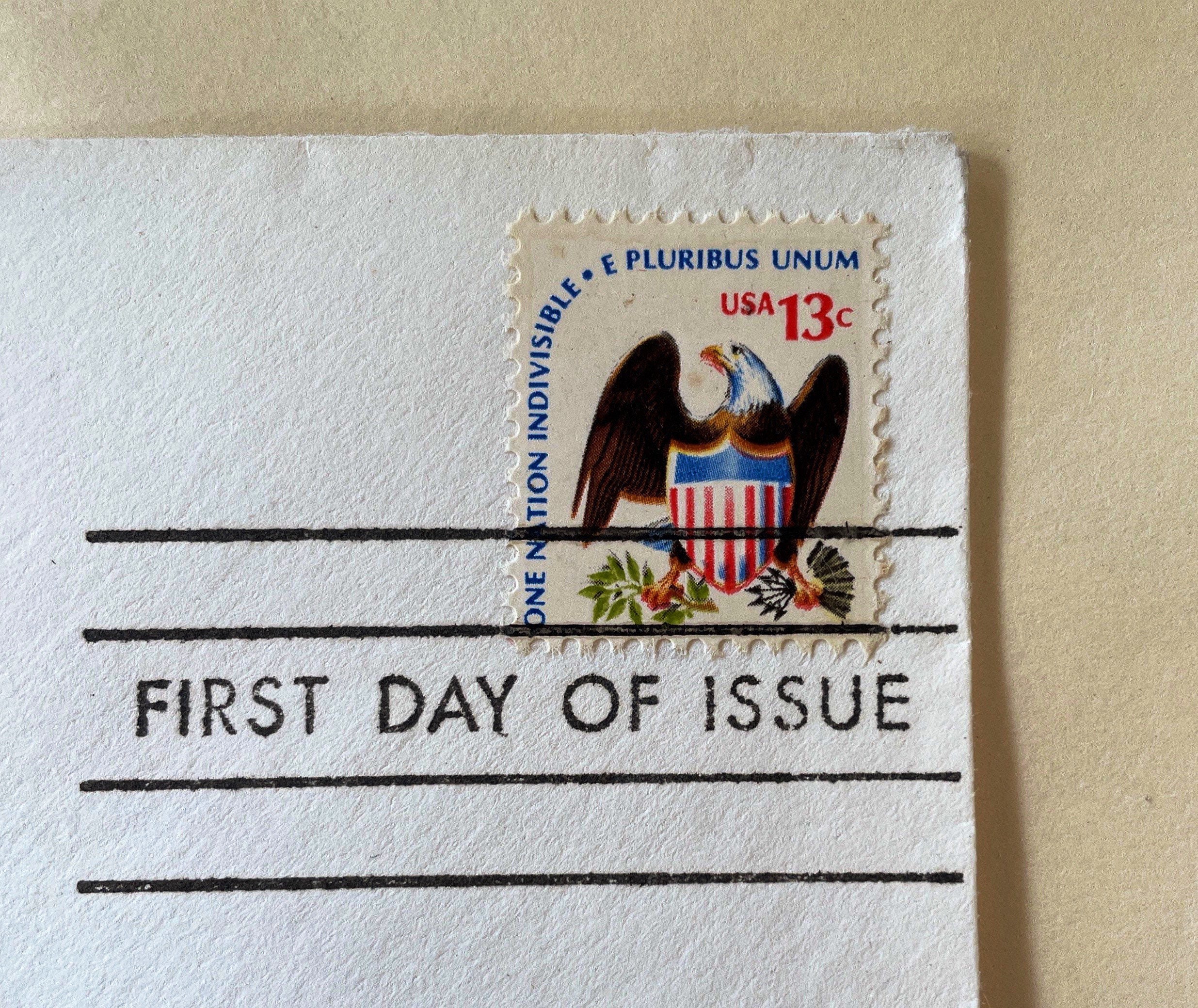 First day issue postage stamp great seal of the United | Etsy First day issue postage stamp great seal of the United | Etsy
