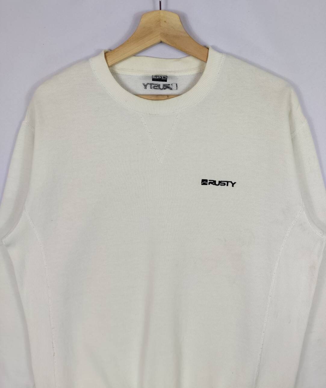 Vintage Rusty Surfwear Embroidered Small Logo Sweatshirt | Etsy