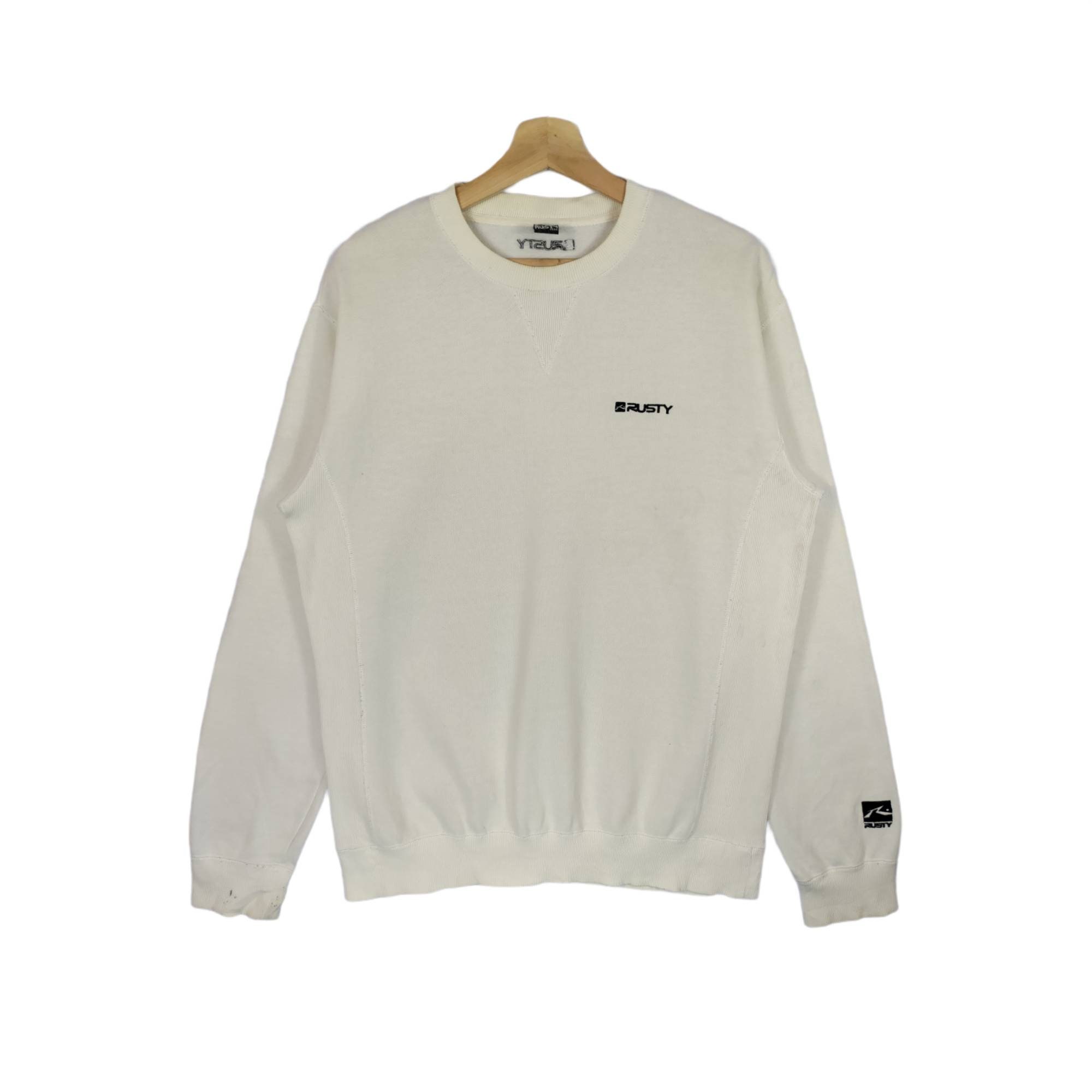 Vintage Rusty Surfwear Embroidered Small Logo Sweatshirt | Etsy