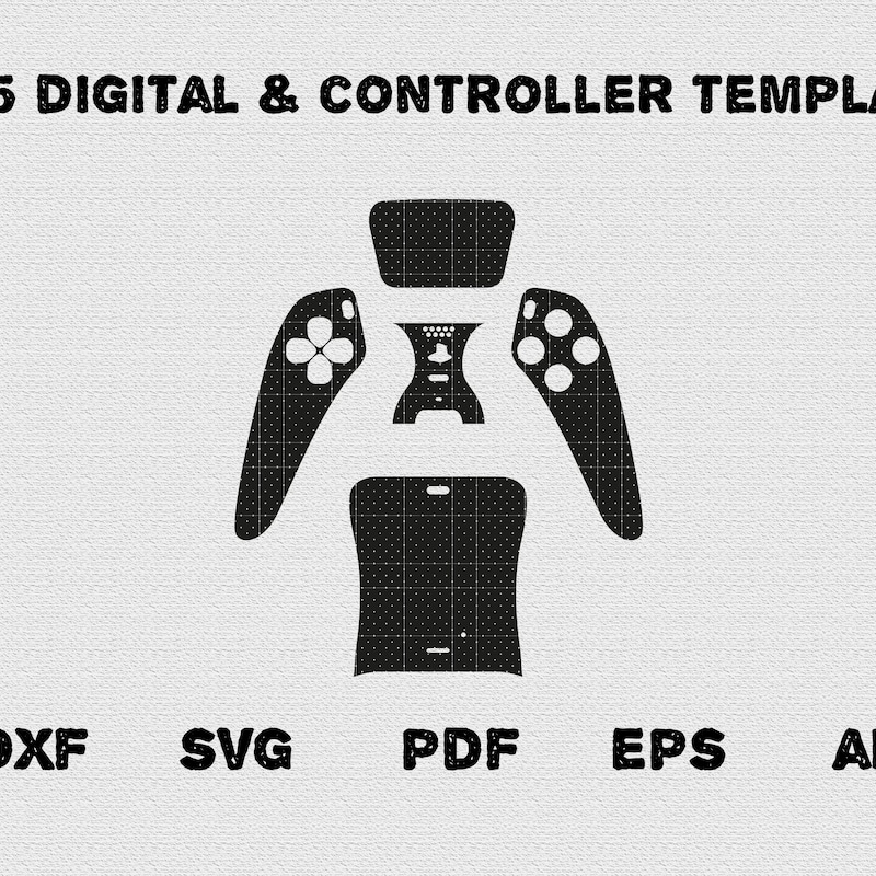 Ps5 Skin Template - Etsy