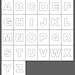 Printable Uppercase Letters. Printable Alphabet. 26 Pages. Letter ...