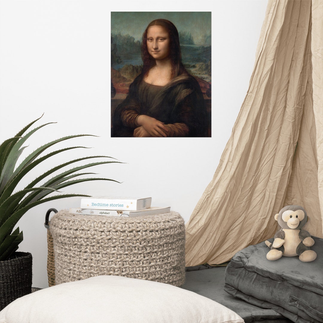 Mona Lisa Poster Print - Etsy