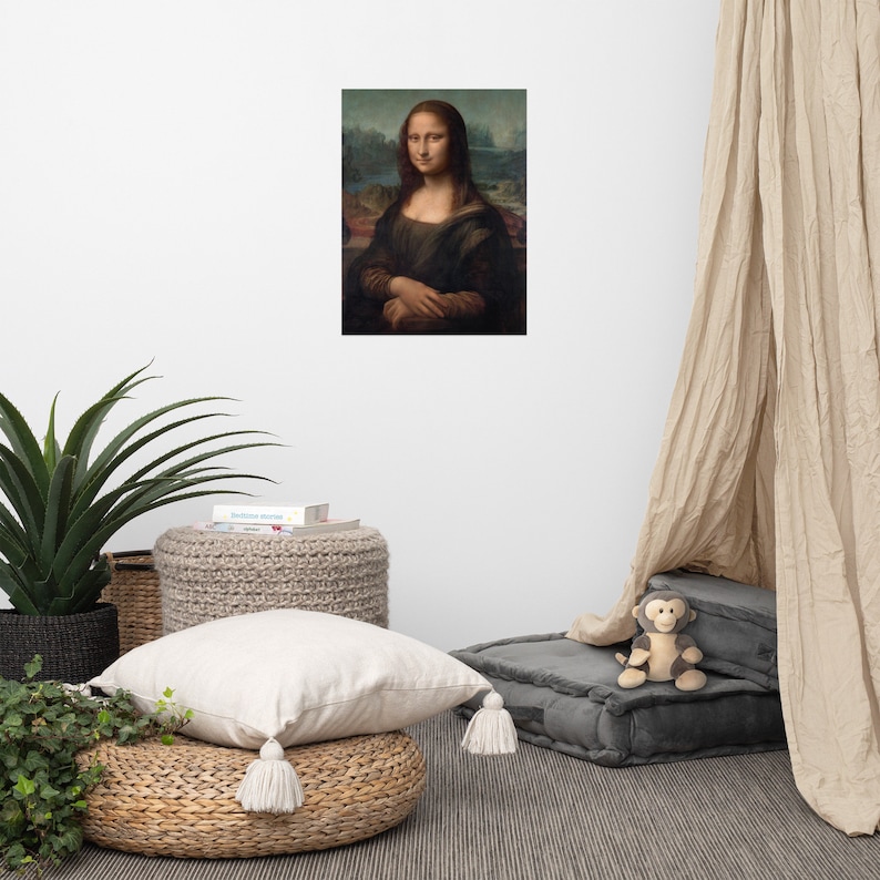 Mona Lisa Poster Print - Etsy