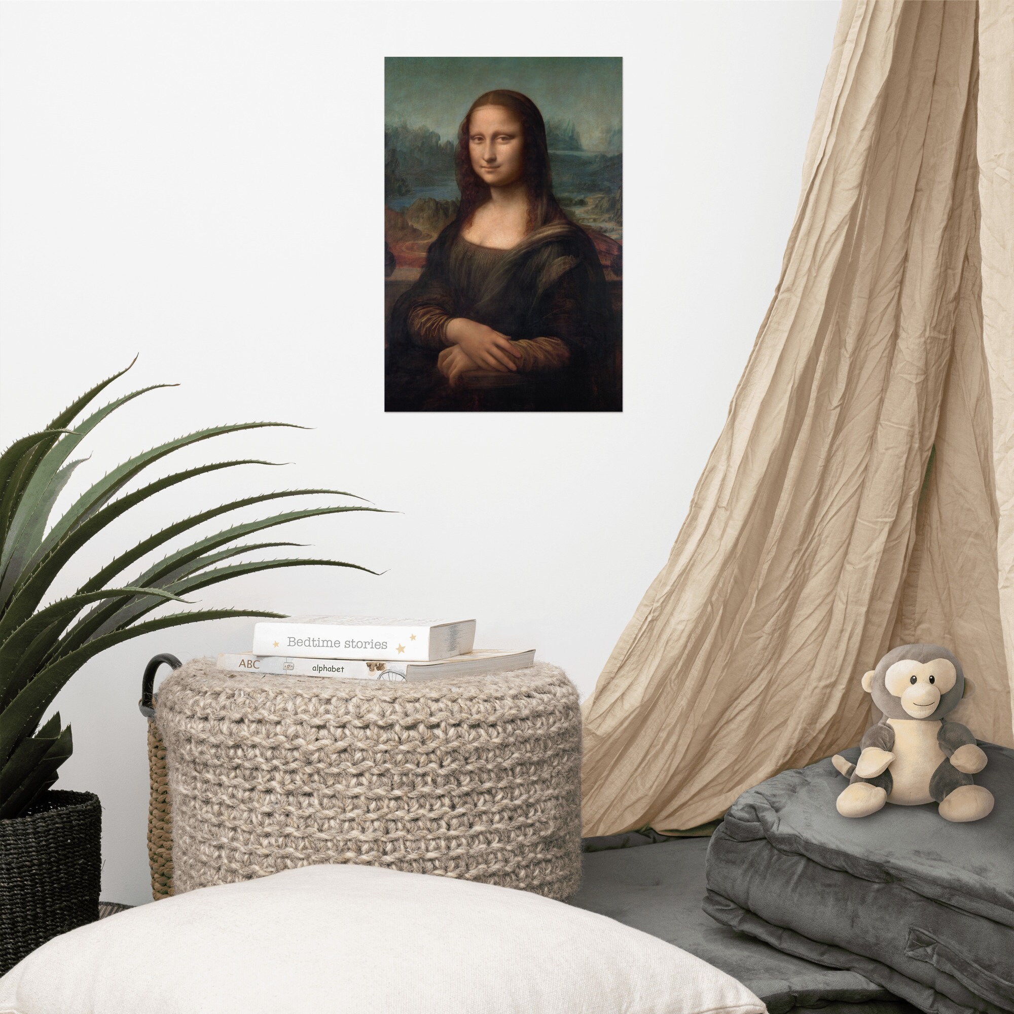 Mona Lisa Poster Print - Etsy