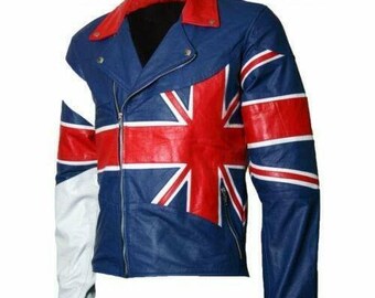 British Flag Jacket - Etsy
