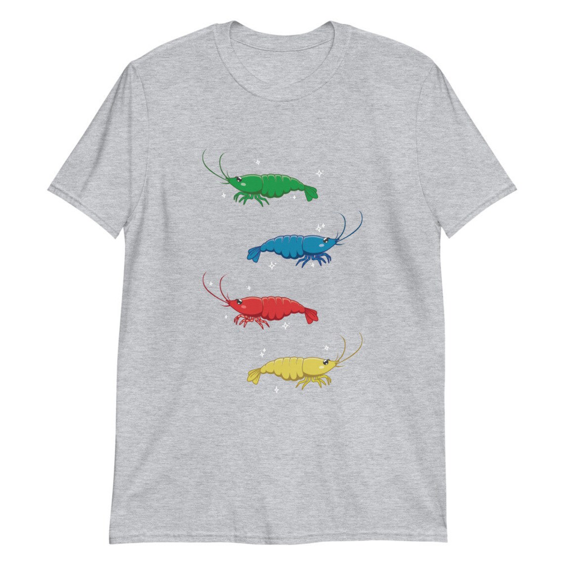 Cute Shrimp Shirt Unisex T-shirt Aquarium Gift Shirt Hobby Red - Etsy UK
