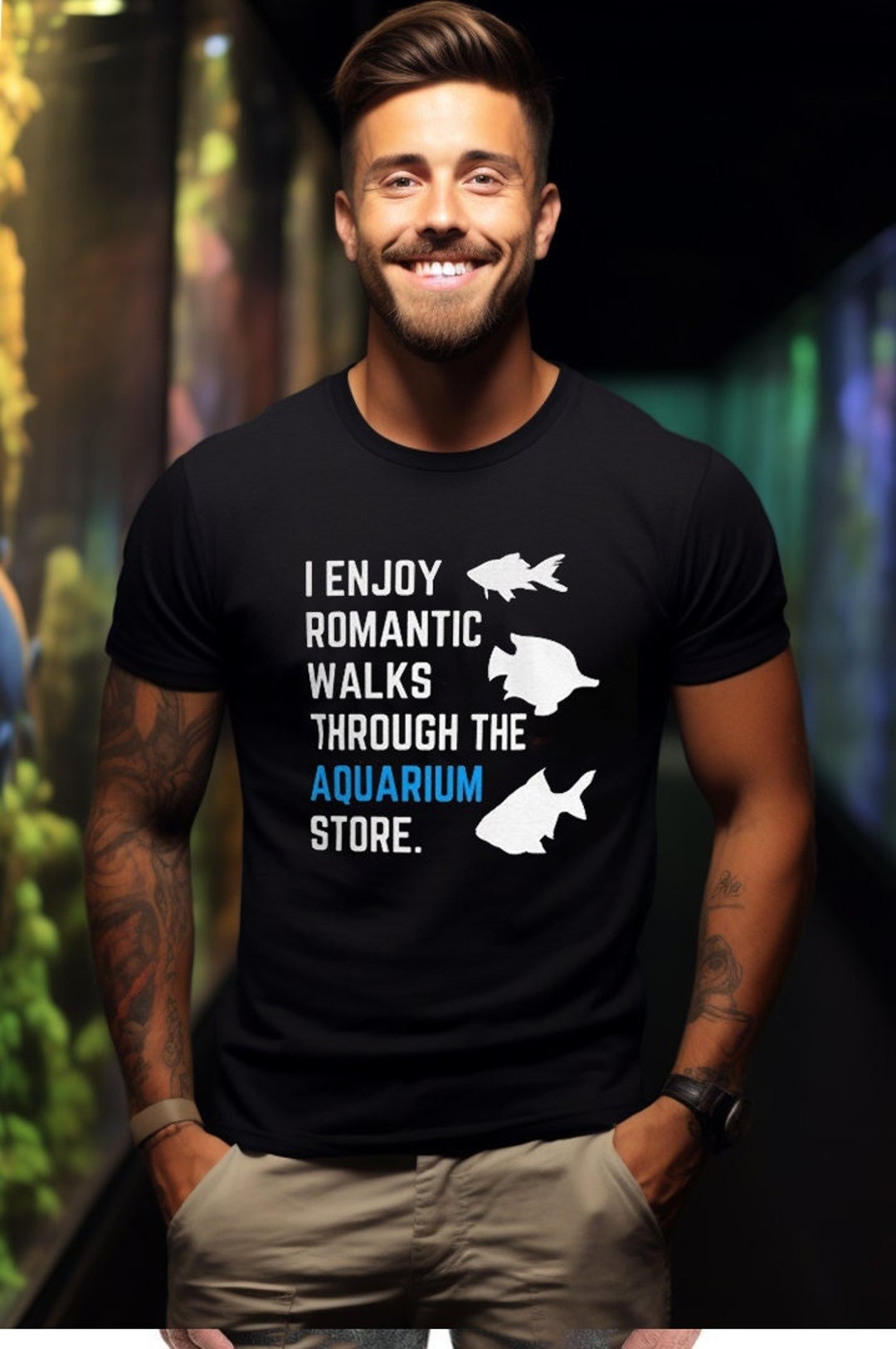 Funny Aquarium Shirt, Aquarium Gift, Fish Lover Shirt, Aquarium Lover ...