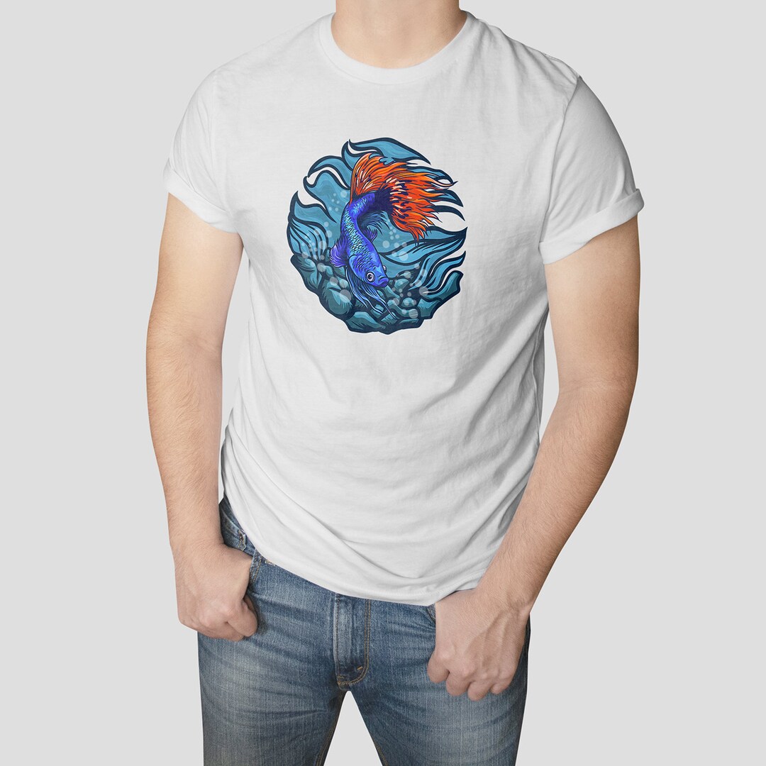 Guppy Shirt Betta Fish Aquarium Shirt Fish Lover Shirt Collector Gift ...