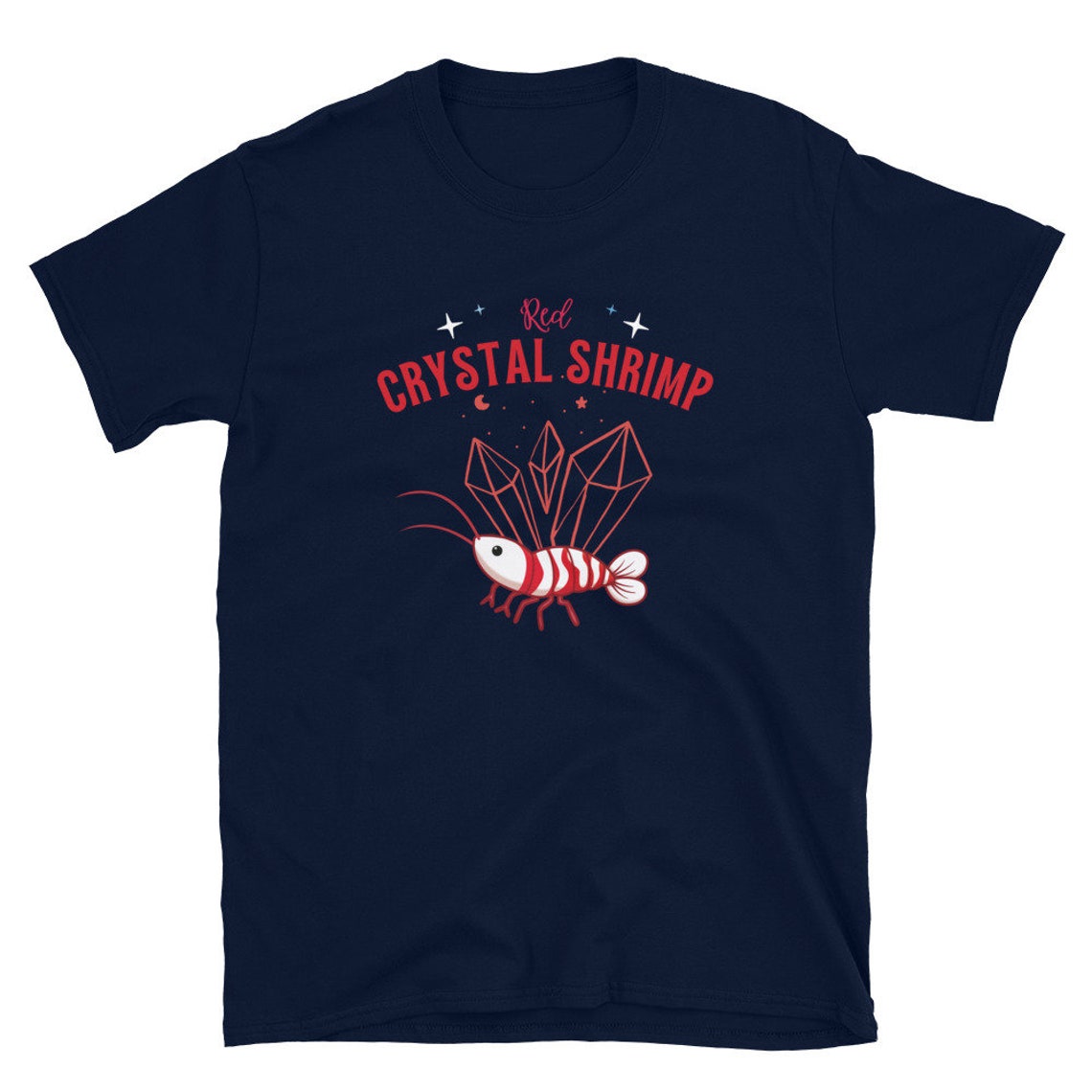 Red Crystal Shrimp Shirt Unisex T-shirt Aquarium Gift Shirt Hobby ...