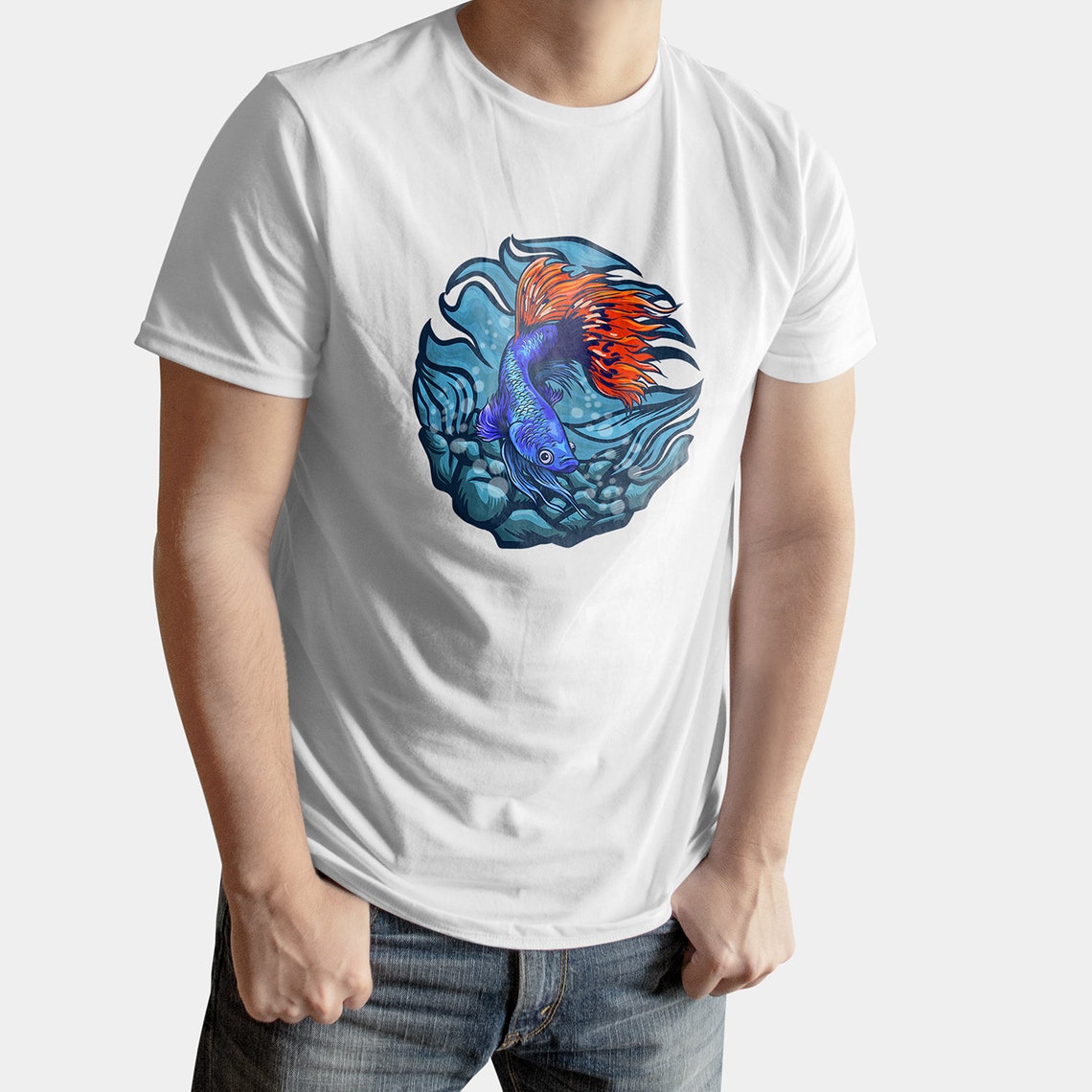 Guppy Shirt Betta Fish Aquarium Shirt Fish Lover Shirt - Etsy