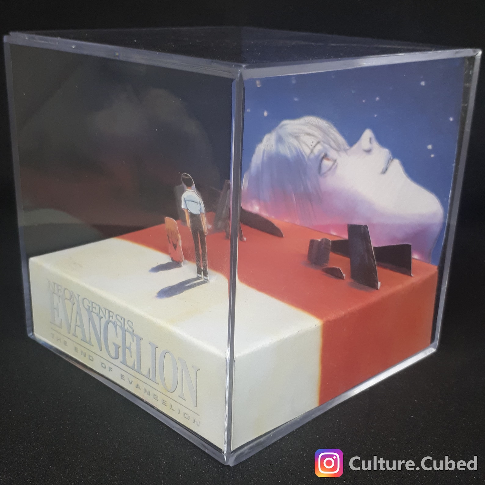 Neon Genesis Evangelion Cube Diorama | Etsy