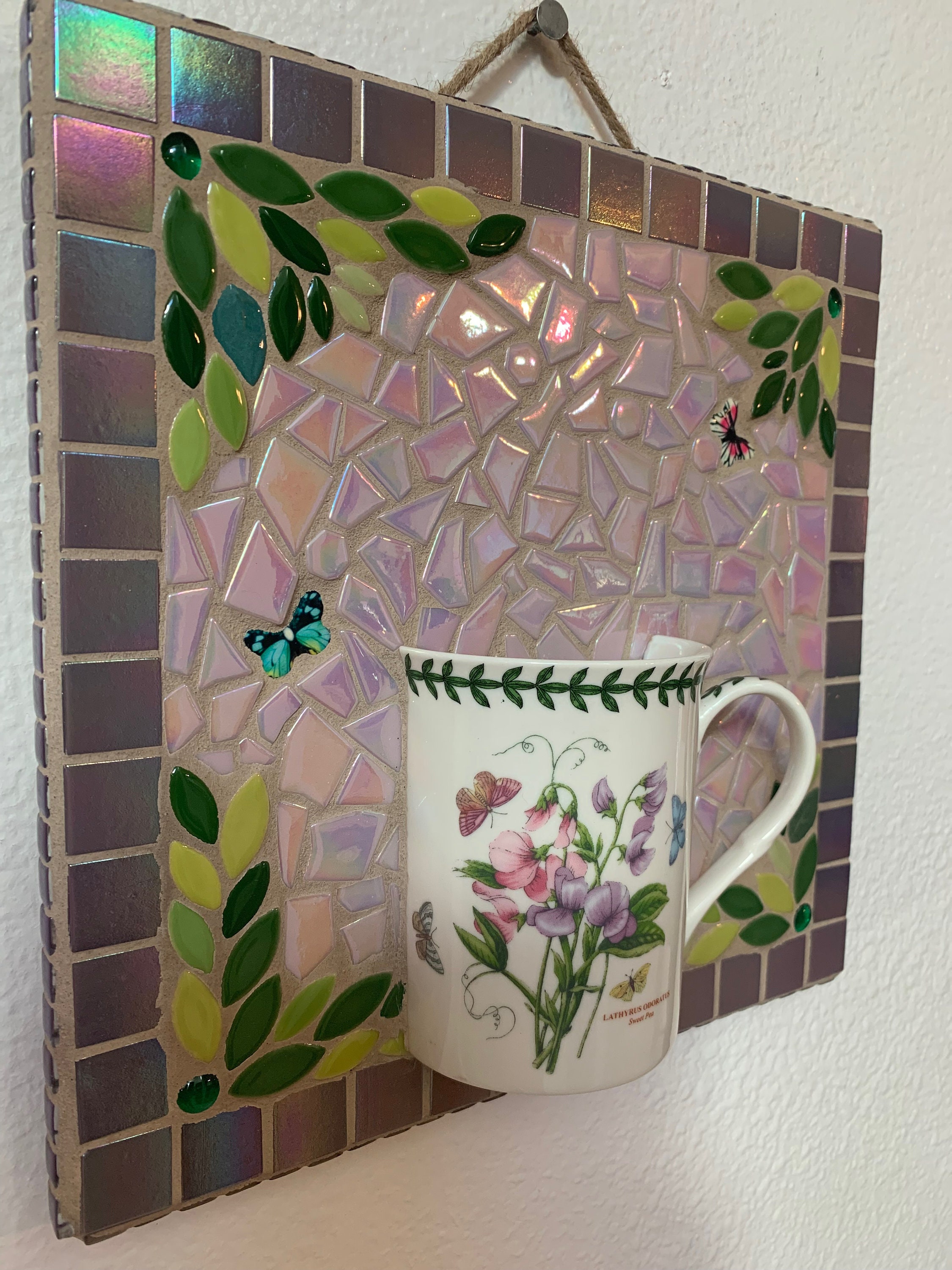 Mosaic Wall Hanging - Etsy UK