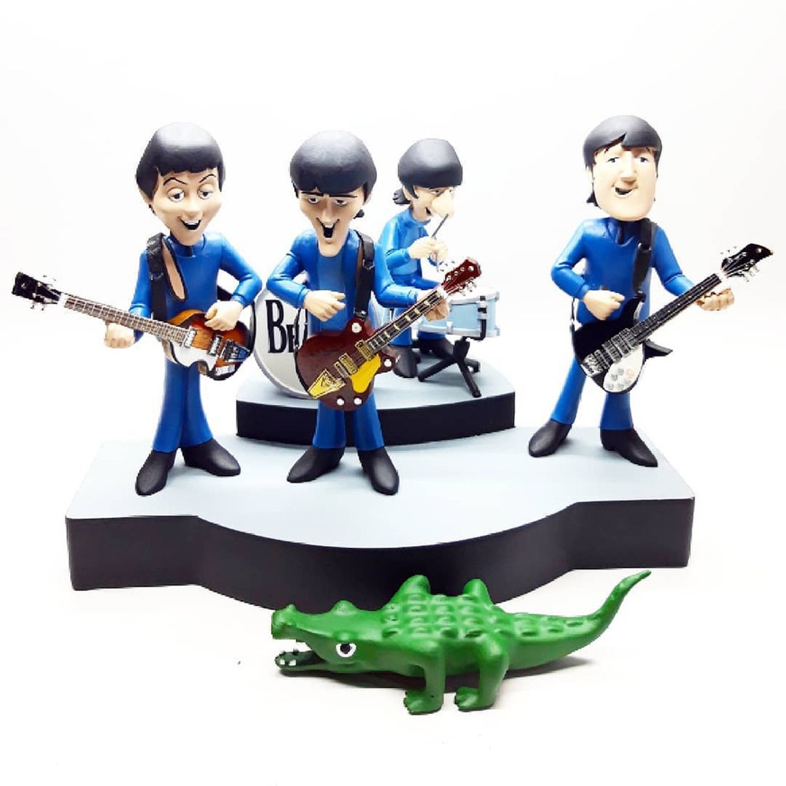Miniature Action Figure the Beatles Set Paul Mccartnyjohn - Etsy