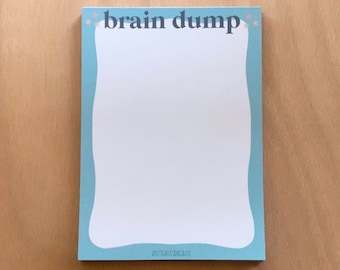 Brain Dump Pad - Etsy