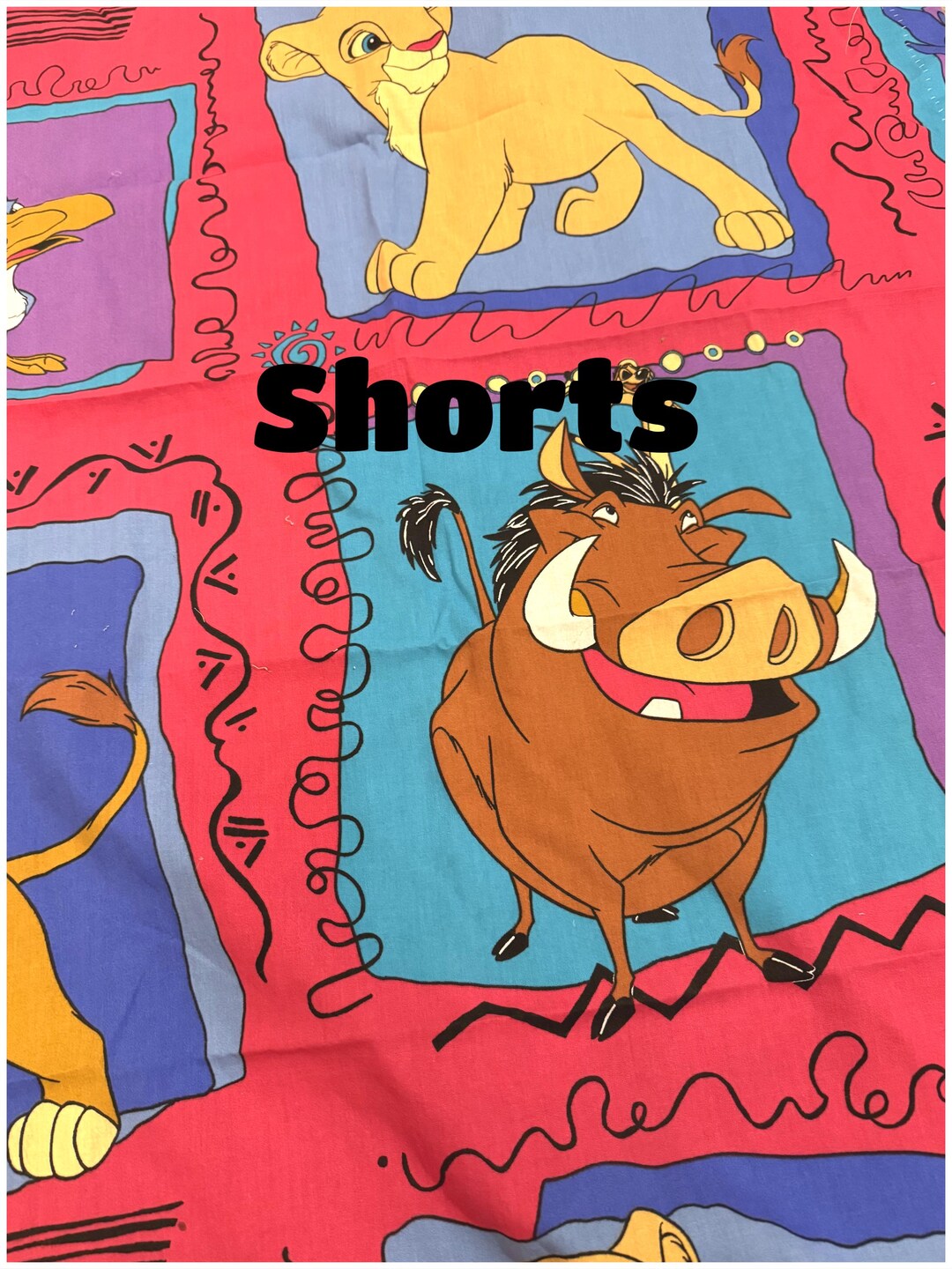 Safari Friends L Upcycled Roo Shorts - Etsy