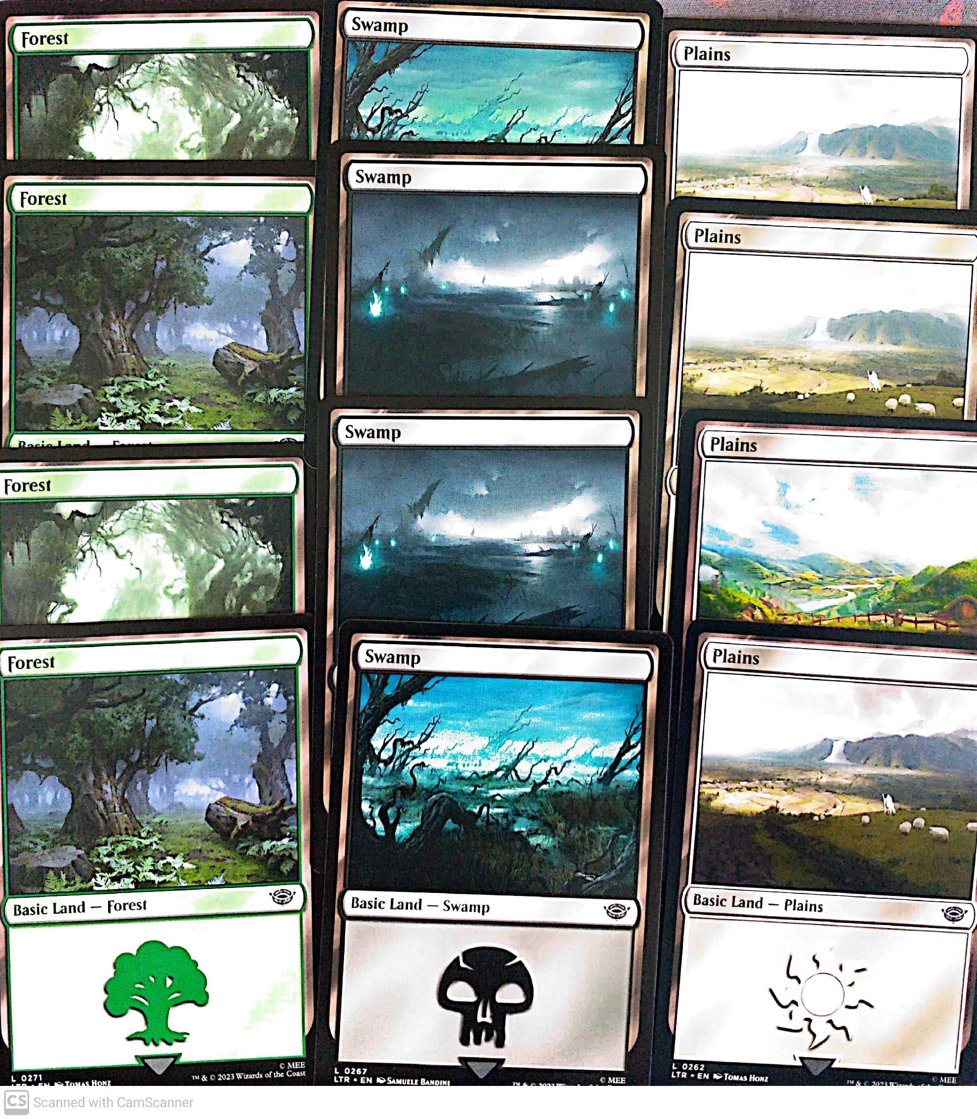 Frodo & Sam, Hobbits and Food 100 Card Lotr Commander EDH Deck Ready to ...