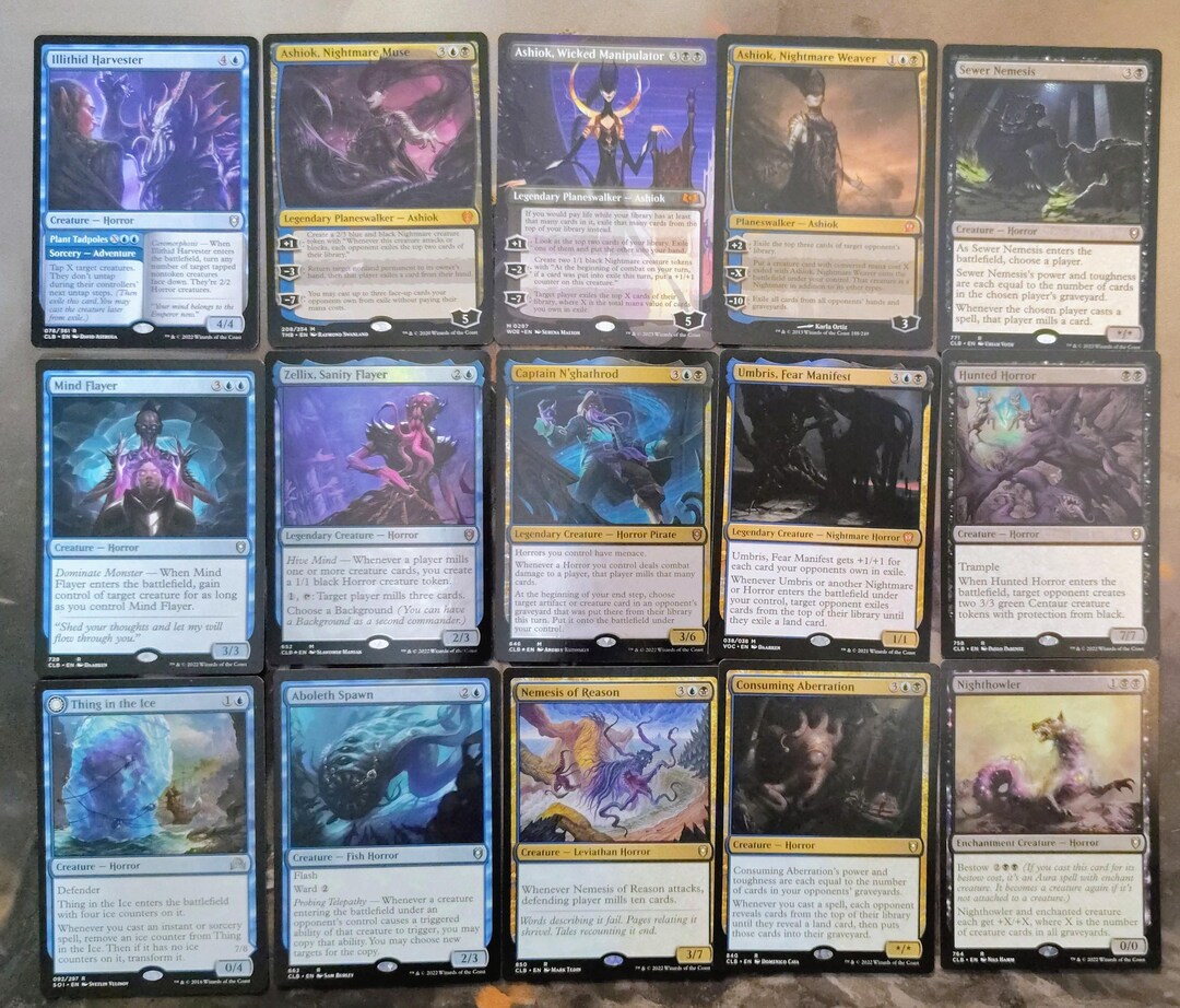 Captain N'gahthrod Horror Pirates 100 Card EDH Commander Deck Premade ...