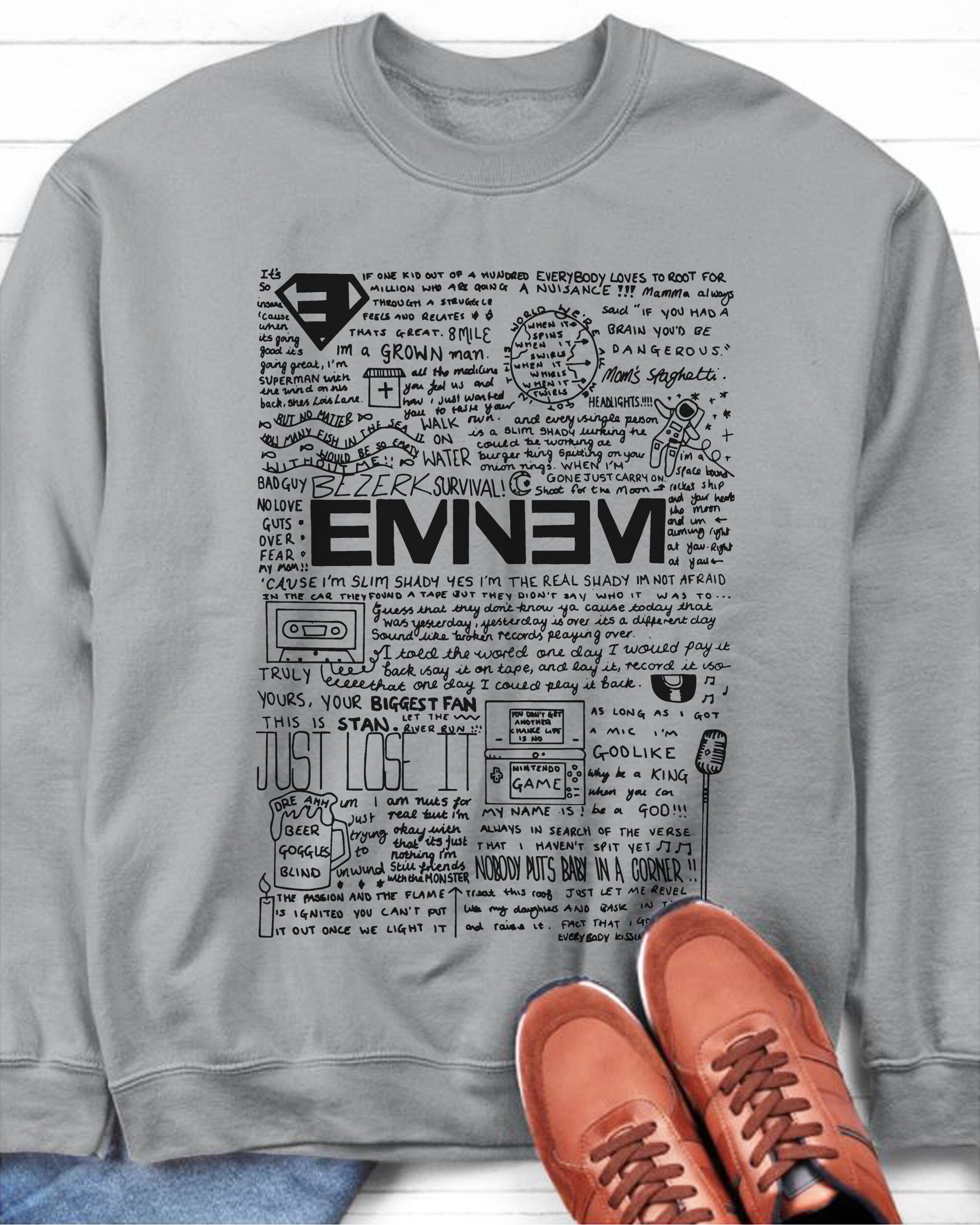 Eminem Eminem Sweatshirt Eminem Clothing Eminem Unisex | Etsy